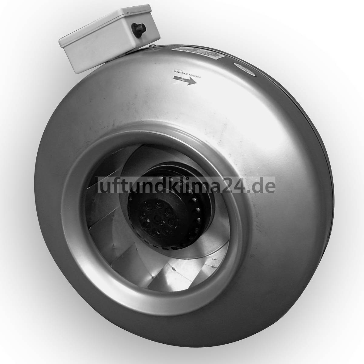 Radiallüfter Rohrventilator Rohrlüfter für Rohr DN 315mm